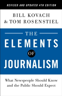 Elements of Journalism / 4th edition | Studie Bijdehand